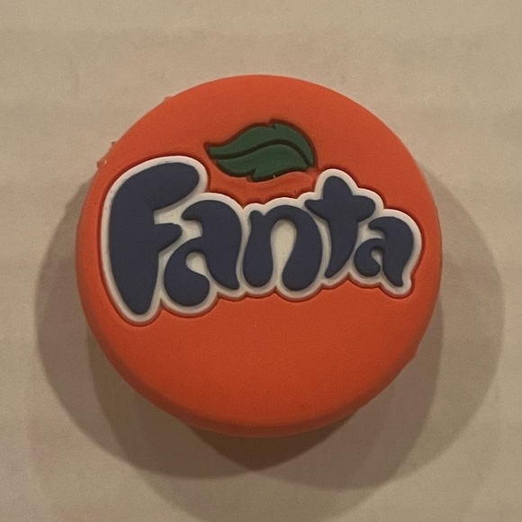 CROCS | Shoes | Fanta Orange Soda Croc Shoe Charm Jibbitz Charm New ...